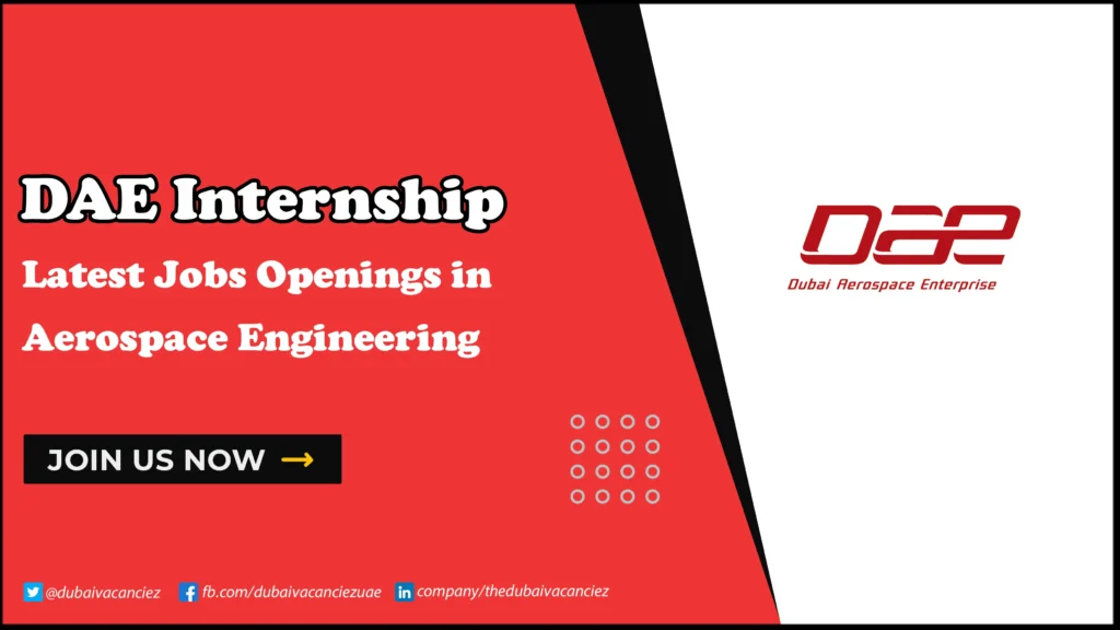 DAE Internship Program UAE 2026 | Multiple Aviation Intern Openings