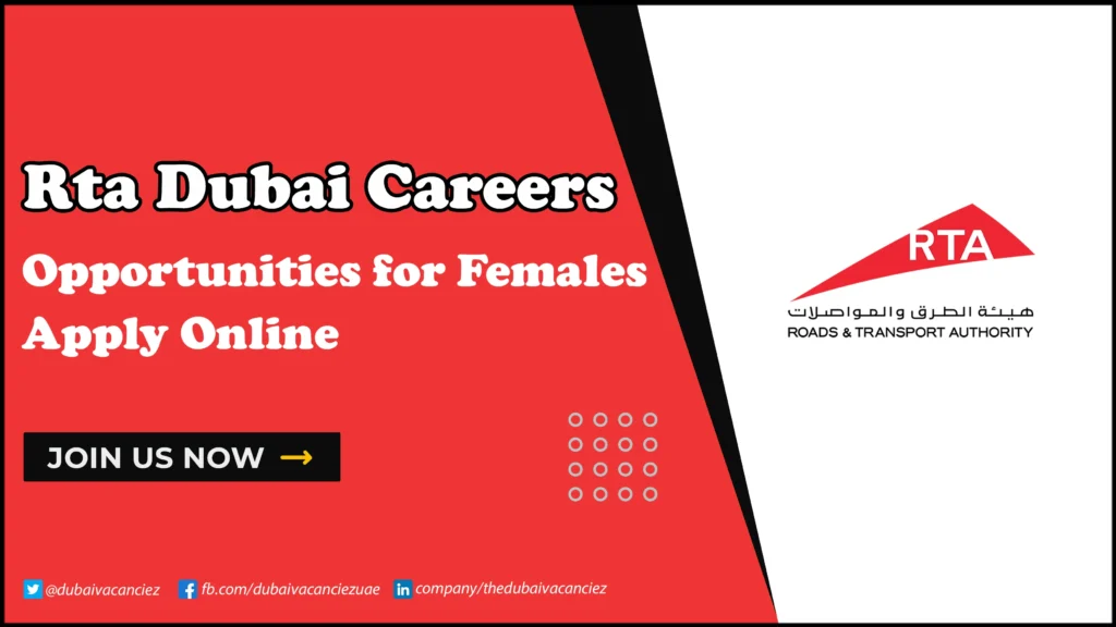 RTA Dubai Careers 2025 | Apply for Jobs at Dubai Transport