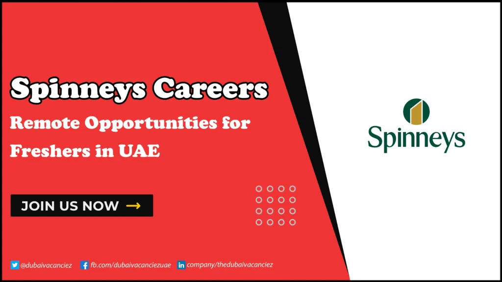 Spinneys Careers Dubai 2026 | Multiple Store Assistants