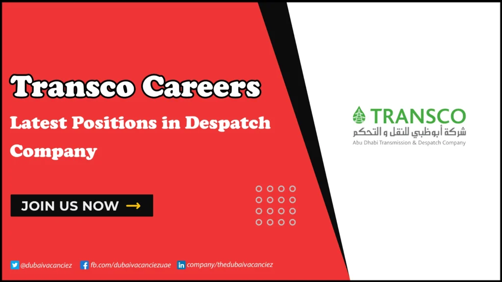 TRANSCO Careers Abu Dhabi 2026 | Open Electrical Technicians