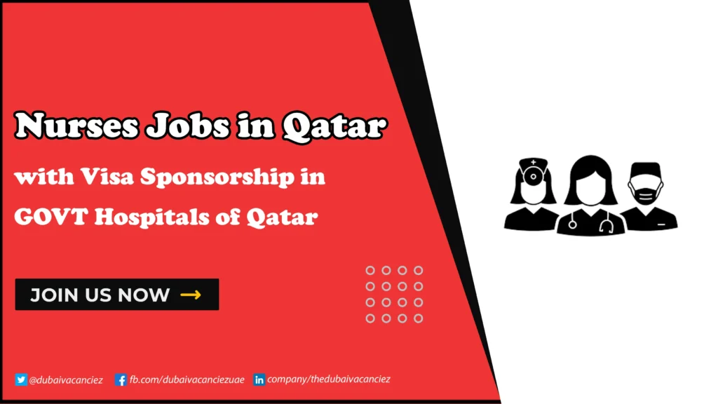 Nurses Jobs in Qatar 2026 | Open Nursing Openings